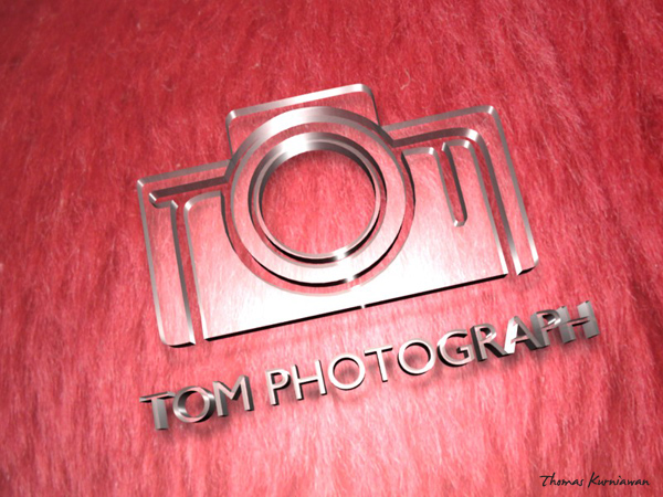 Thomas Kurniawan's Portfolio: 3D LOGO TOM PHOTOGRAPH