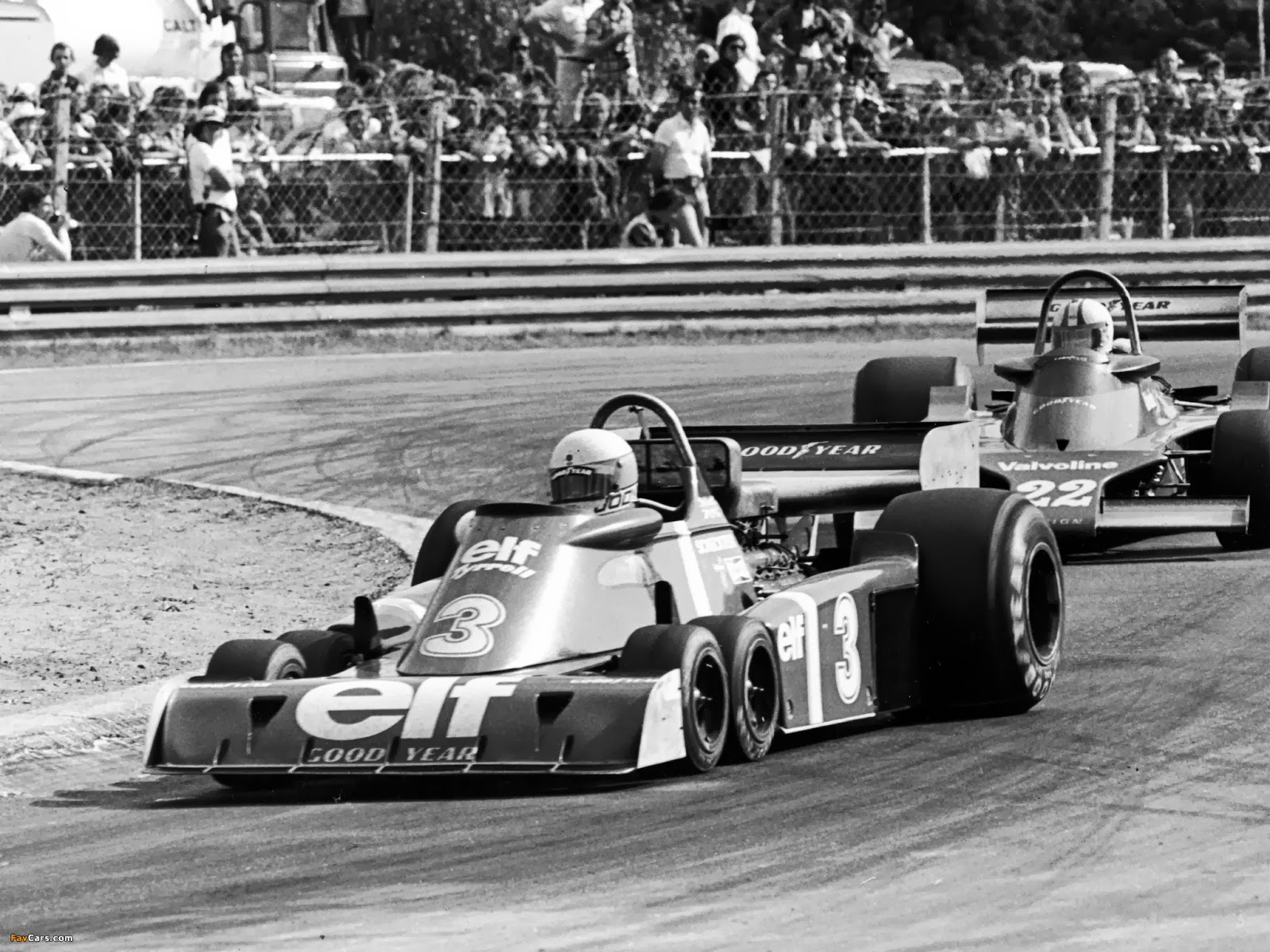 STORMWHEELS: A masterpiece with 6 wheels - TYRRELL P34 - F1 1976 - 1978