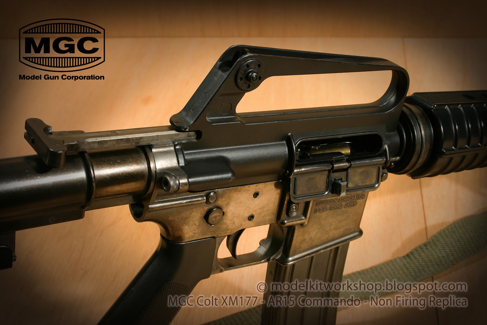MODELKIT WORKSHOP: NON FIRING REPLICA (Metal) : MGC Colt XM 177 - AR15 ...