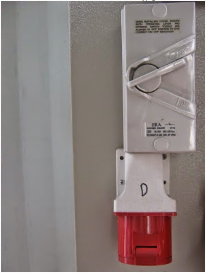Don't Cut Safety Pin Power Plug Reefer Container