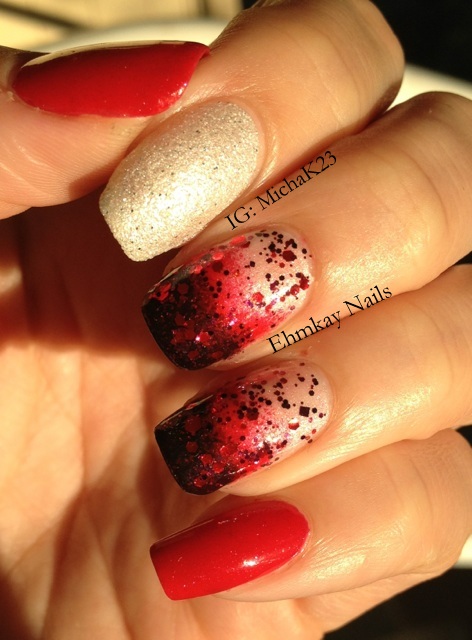 ehmkay nails: True Blood Inspired Nails for Tonight's Premiere