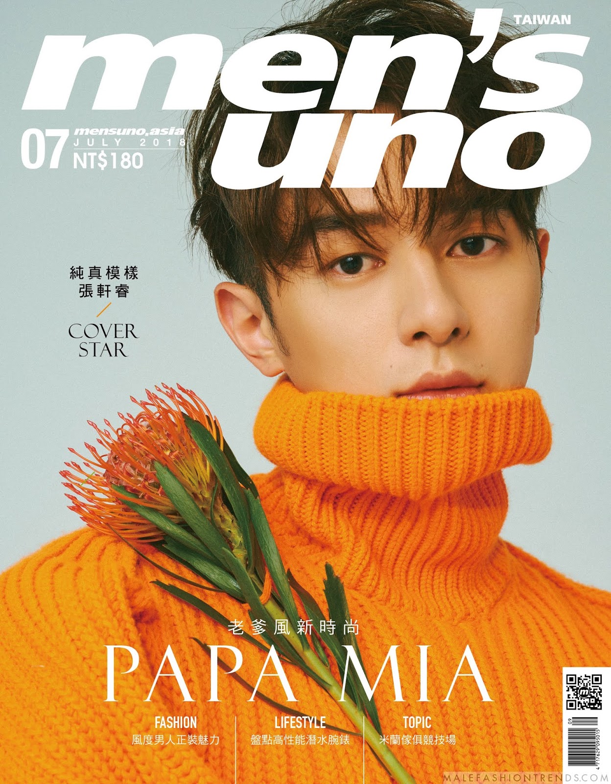 Zhang Xuan Rui para Men's Uno Taiwan por Zhan Bailun