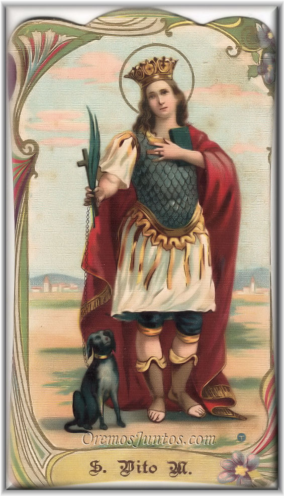 Vidas Santas: San Vito de Lucania, Mártir