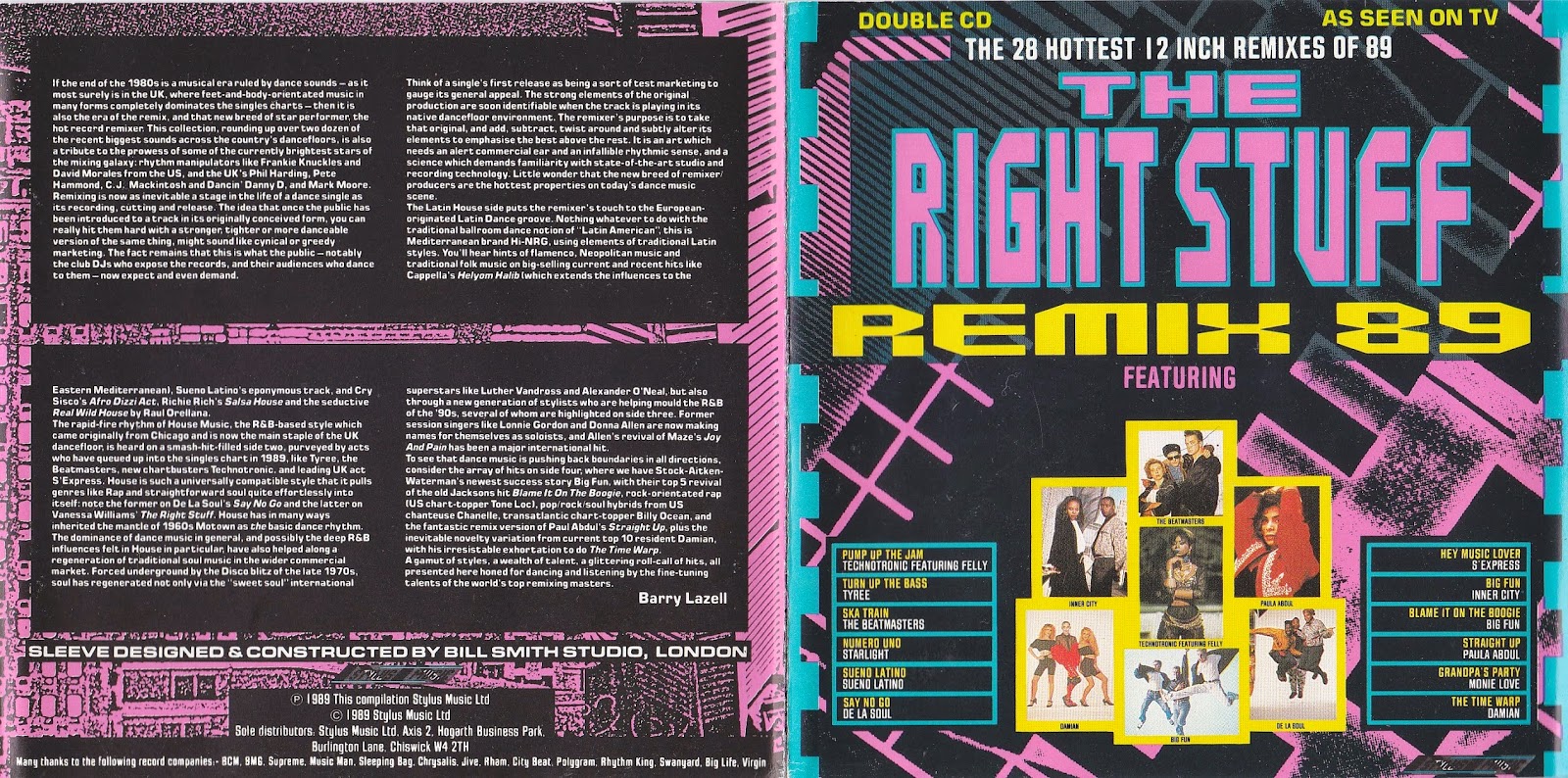 RETRO DISCO HI-NRG: The Right Stuff Remix 89 - The 28 Hottest 12 Inch ...