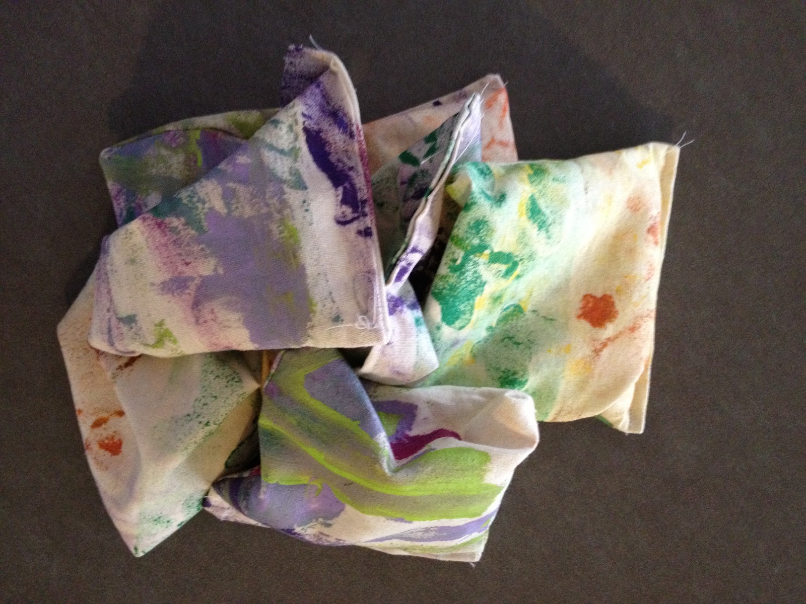 Playing and Learning Begins at Home: Home made bean bags