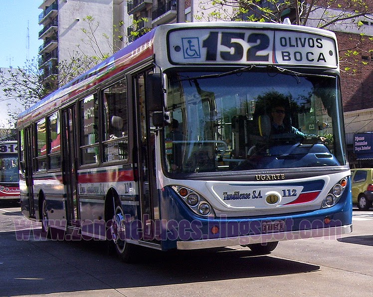 Colectibus - Zona de Buses: LINEA 152