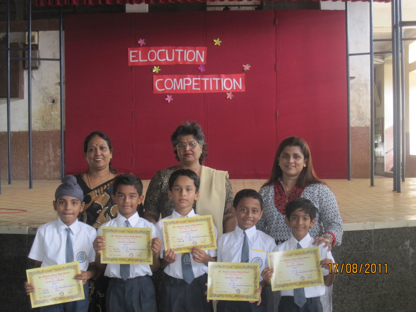 ST. DOMINIC SAVIO EDUCATIONAL COMPLEX ANDHERI: POETRY ELOCUTION ...