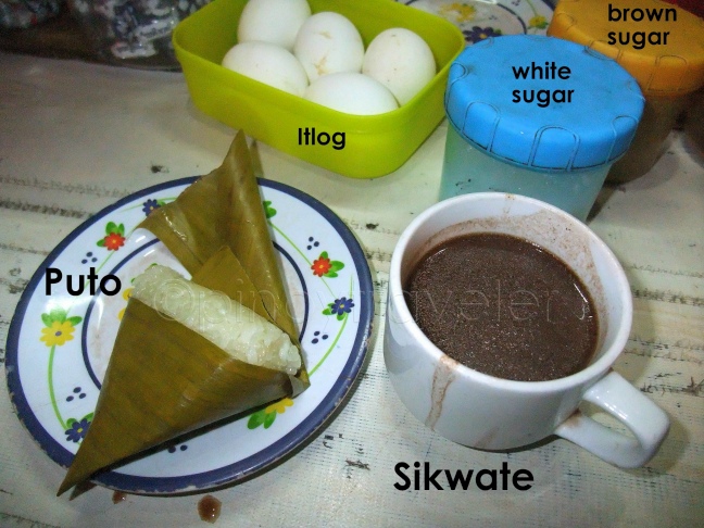 Cebu Puto and Sikwate