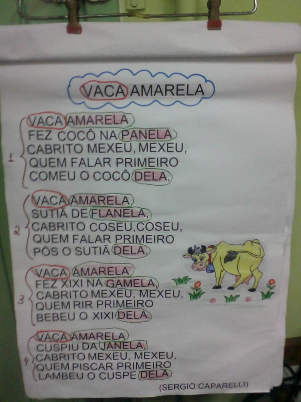 ALFABETIZAÇÃO CRIATIVA: Atividades com V. VACA