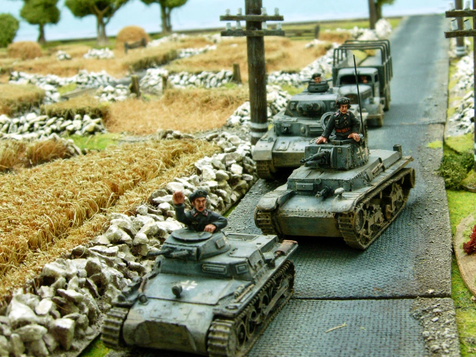 Wargaming with Silver Whistle: WW2 Armour part 4. PANZER GREY