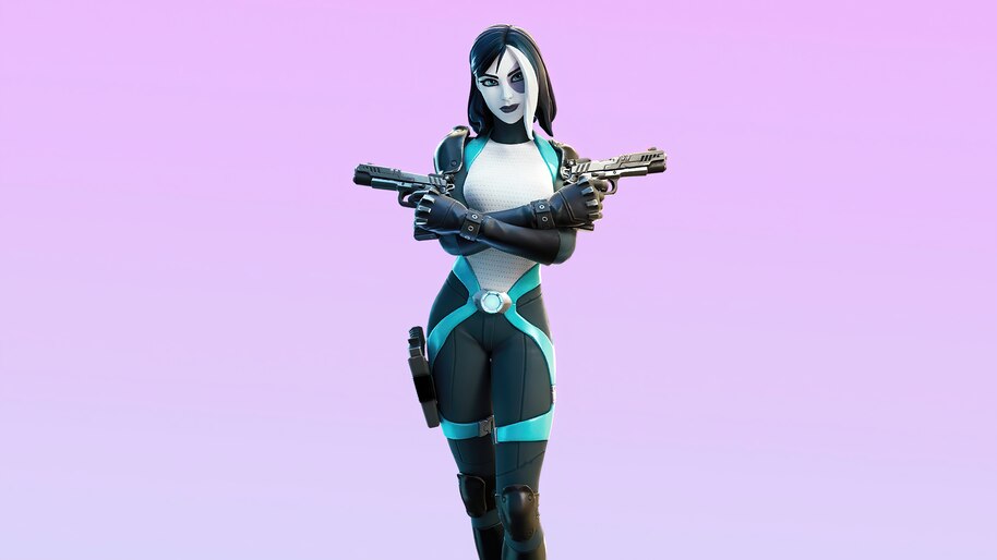 Domino, Fortnite, Skin, Outfit, 4K, #7.1890 Wallpaper PC Desktop