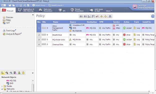Dhansham - Engineer's Notebook Checkpoint Firewalls Gaia: Firewall ...