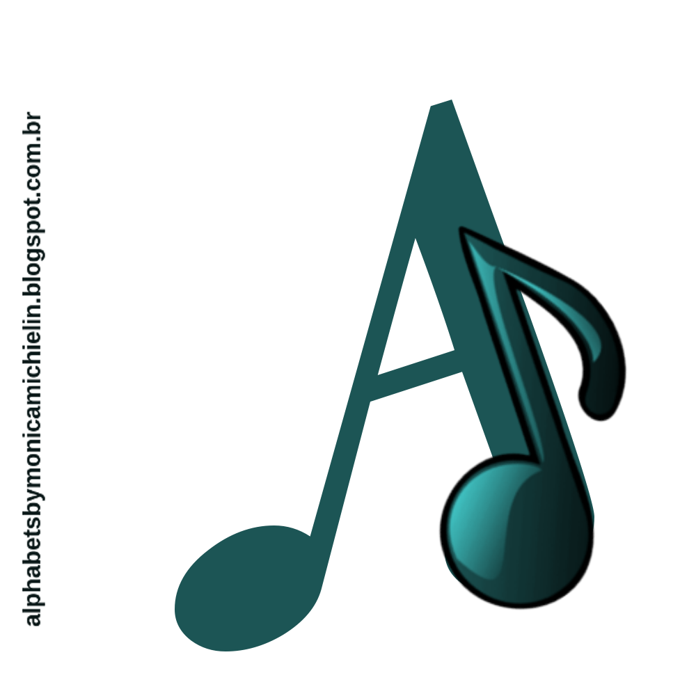 Monica Michielin Alphabets: ALFABETO DE NOTA MUSICAL PNG, MUSIC NOTE ...