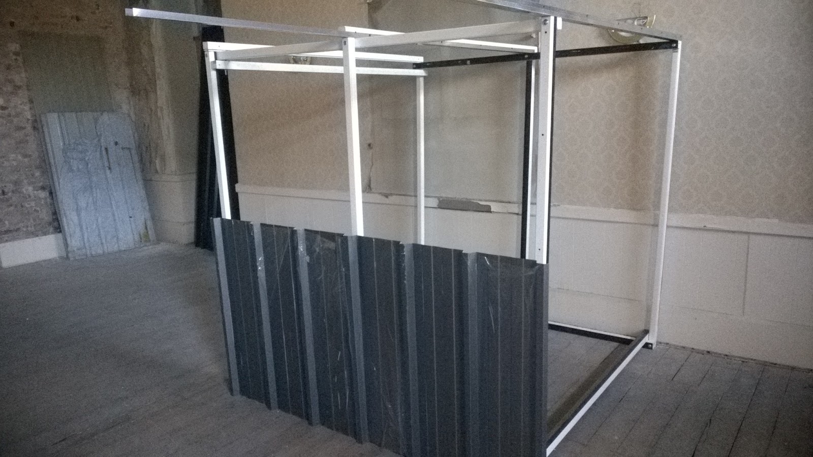 Cabinz.Net Blog: 2m Cube Shelter with Folding Wall Frames & Kingspan ...