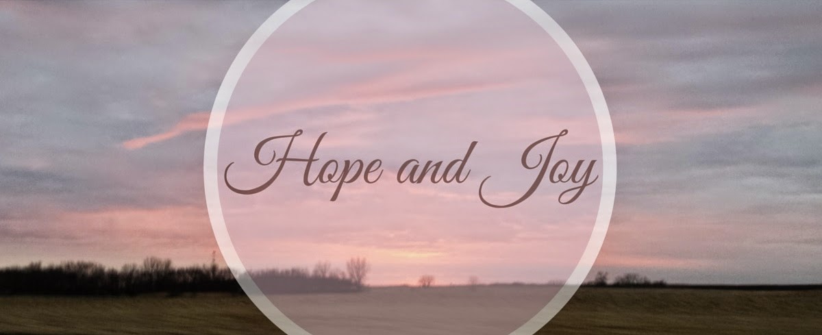 Cranberry Tea Time: Hope and Joy