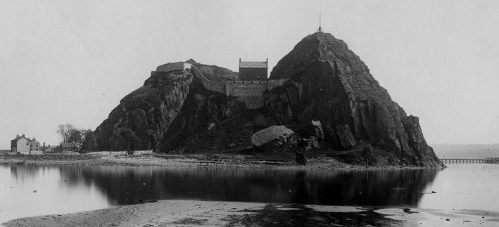 Tour Scotland: Old Photographs Dumbarton Castle Scotland