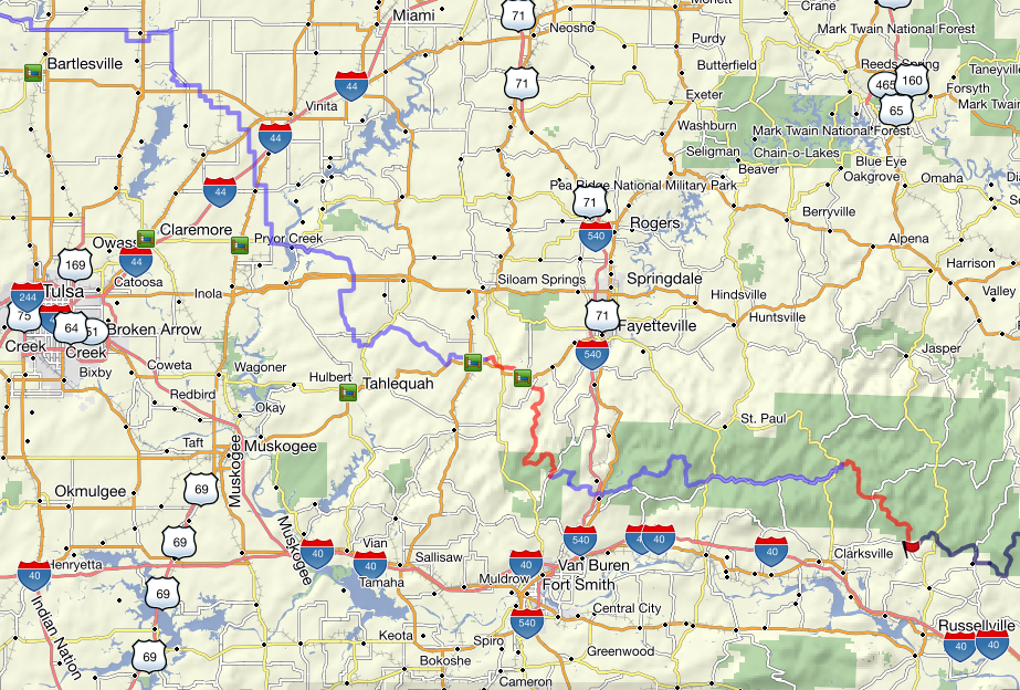 Trans-America Trail 2016: TAT-2016 Post 33 - Tuesday 19 Apr 2016