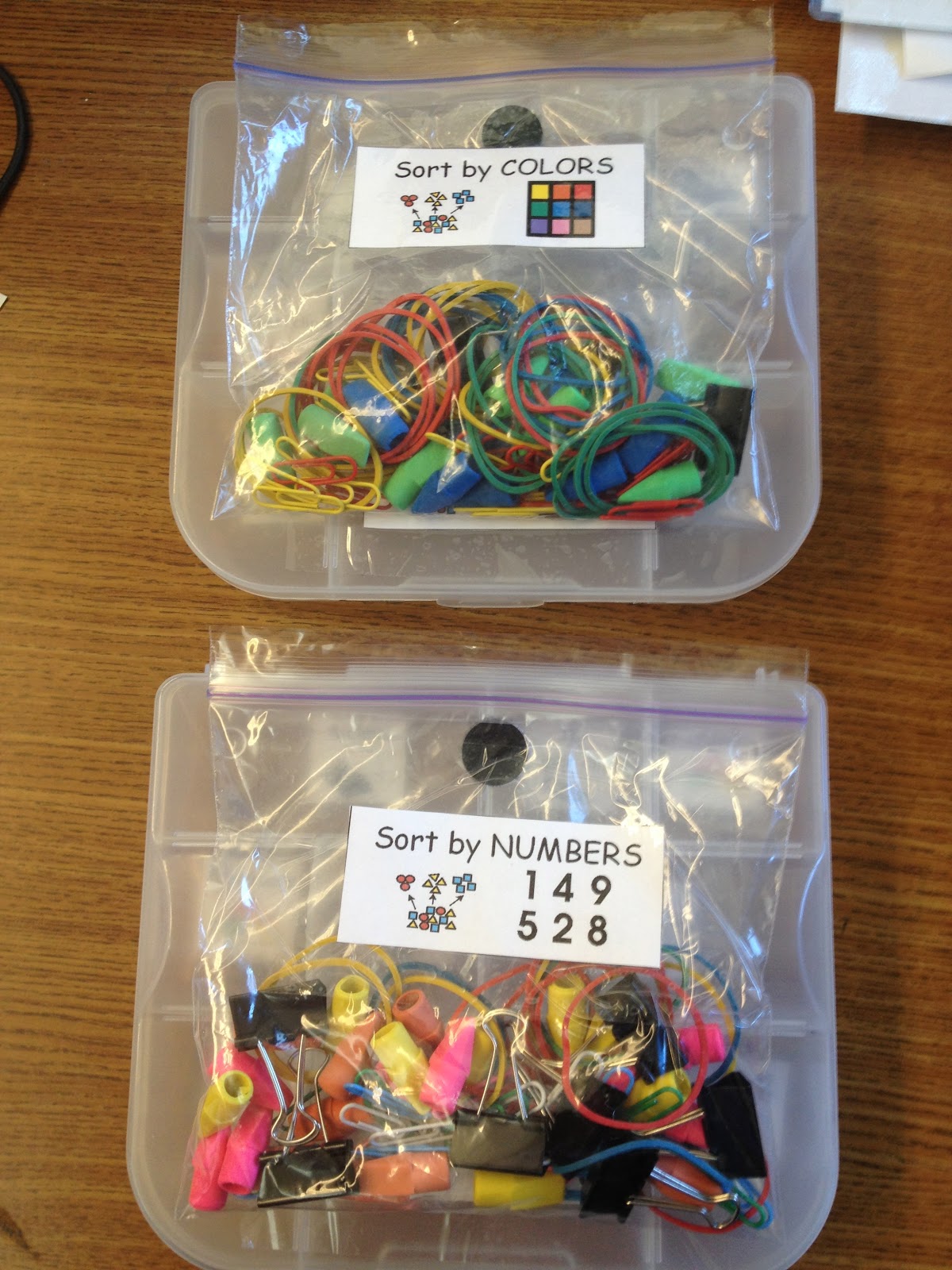 Autism Tank: Sorting Office Supplies