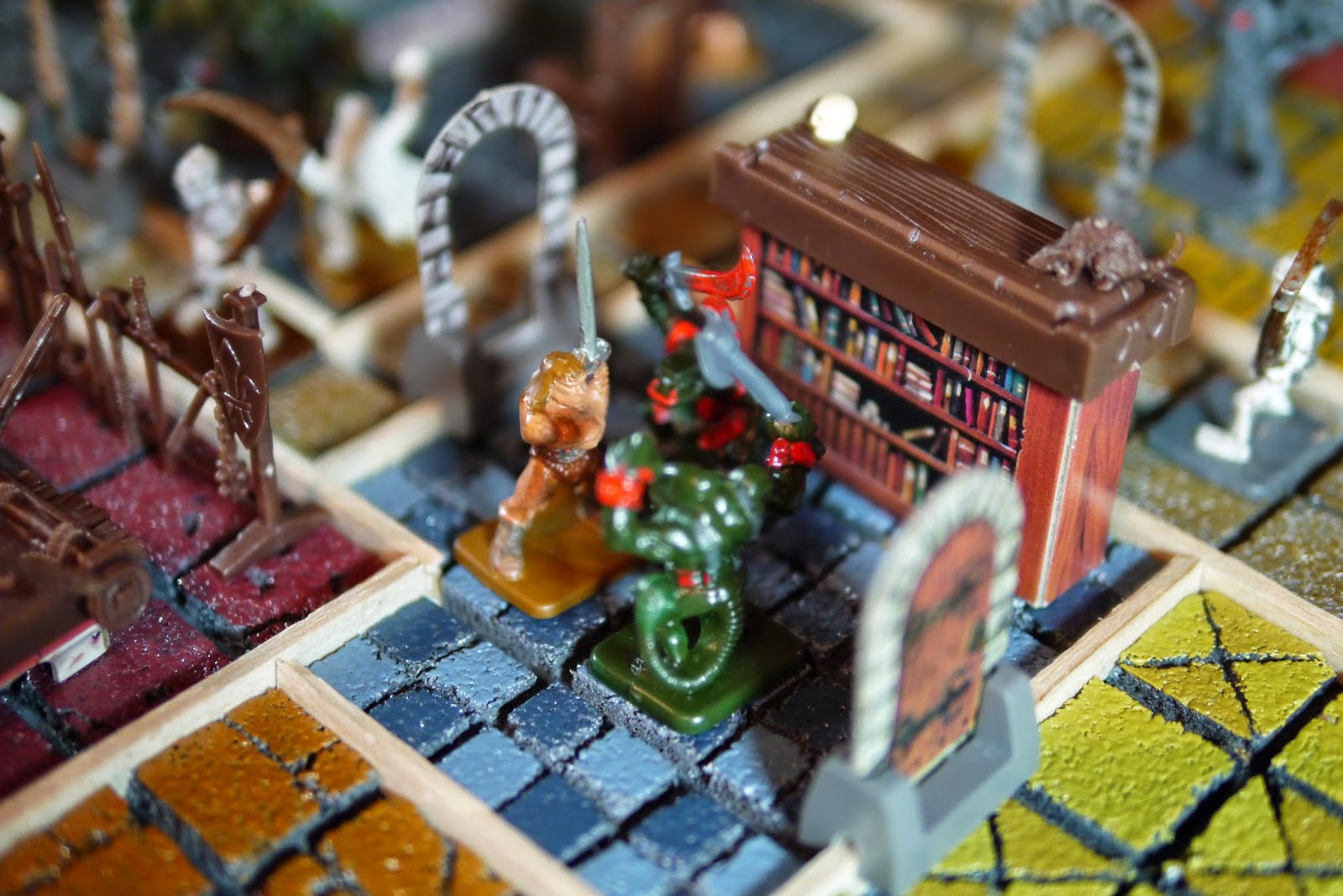 ADP's Gaming Closet: Custom HeroQuest Board