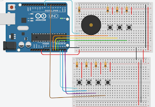 Tutorial Tone Keyboard Nada Bass Dengan Arduino - TUTORIAl ARDUINO DAN ELEKTRONIKA