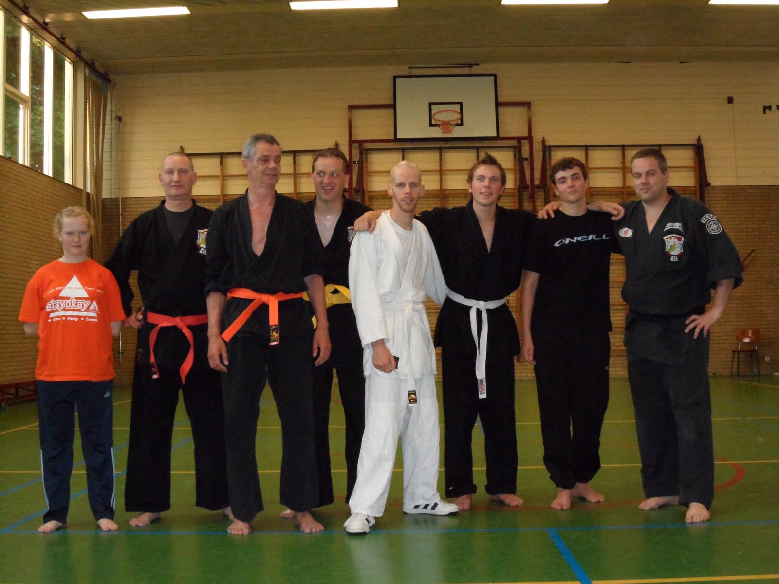 Geslaagden in kenpo karate bij Kenpo4U – UMAS