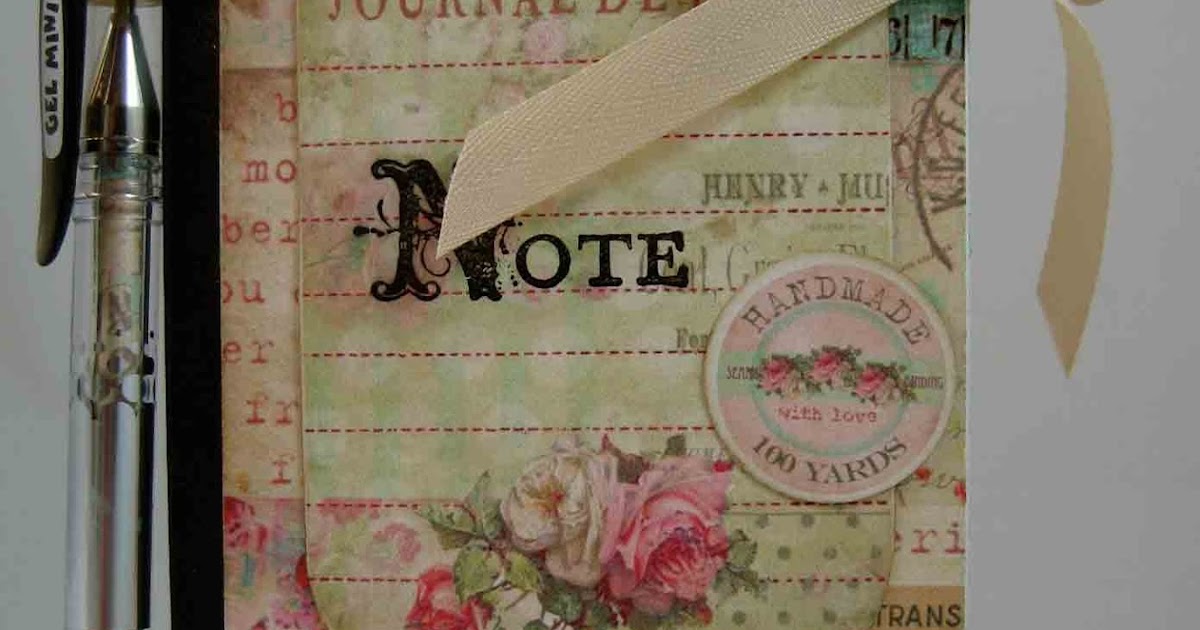 Designs by Sharon: Mini Journal