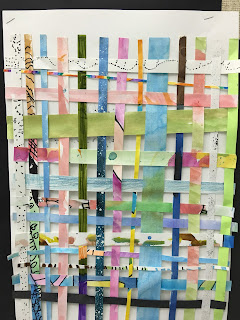 Art Room Blog: Art Club Paper Weaving...
