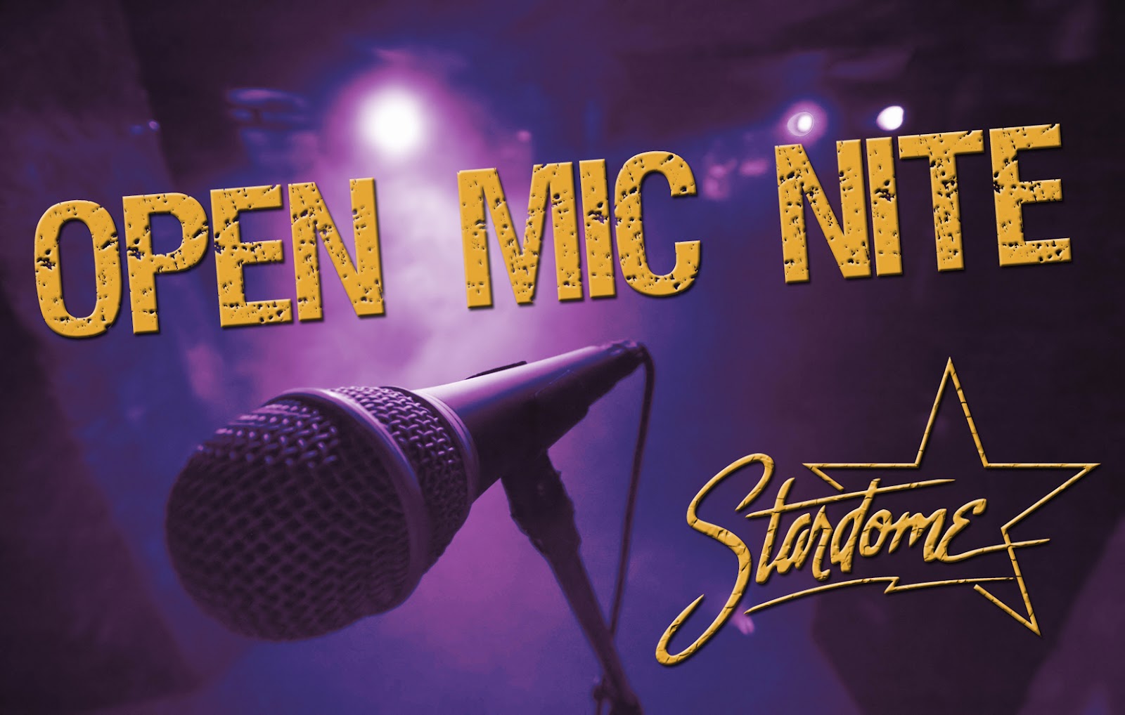 Stardome: Are you an undiscovered comedy talent? Open Mic Nite could be ...