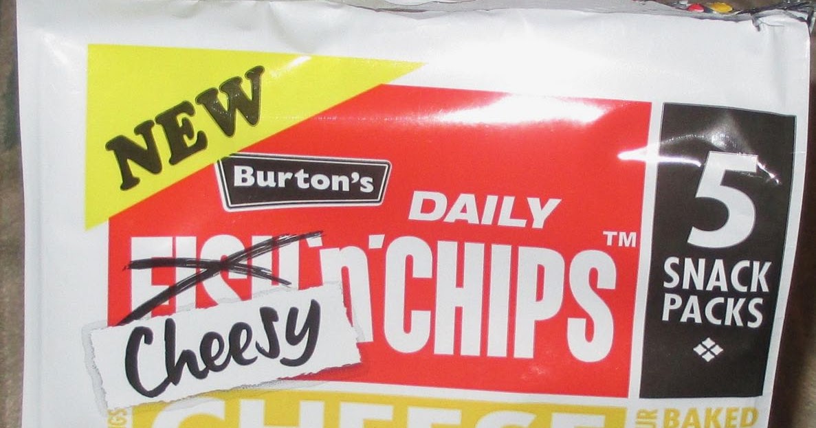 FOODSTUFF FINDS: New Burton's Cheesy Chips Crisps (Pound World) By @Cinabar