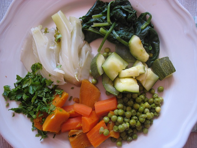 živakuha: Zelenjava na pari