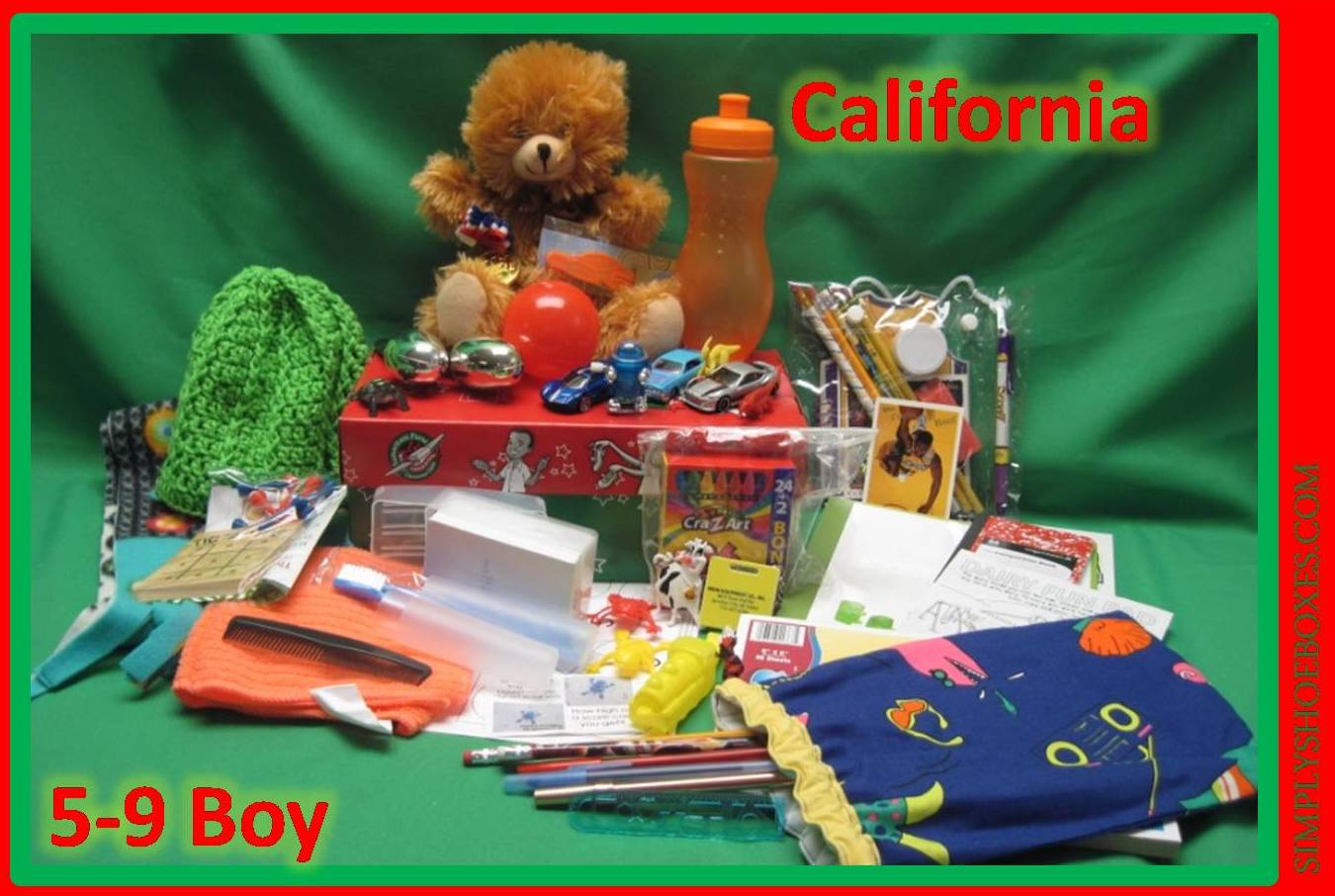 Simply Shoeboxes: Territory and State Themed Shoeboxes for Operation ...