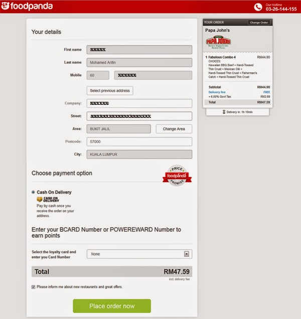 Lapar? FoodPanda Ada Untuk Pembelian Online | Blog Makan Mahamahu