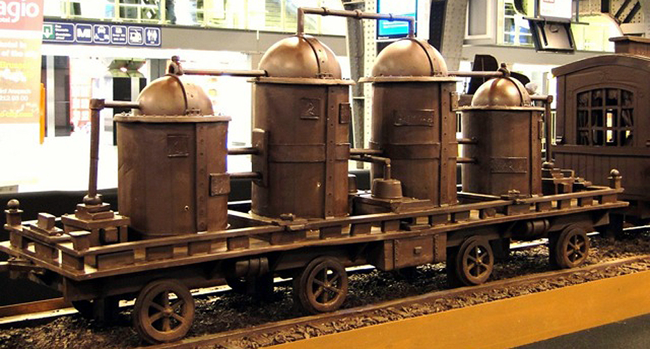 Just A Car Guy: The chocolate train, new Guinness World Record for ...