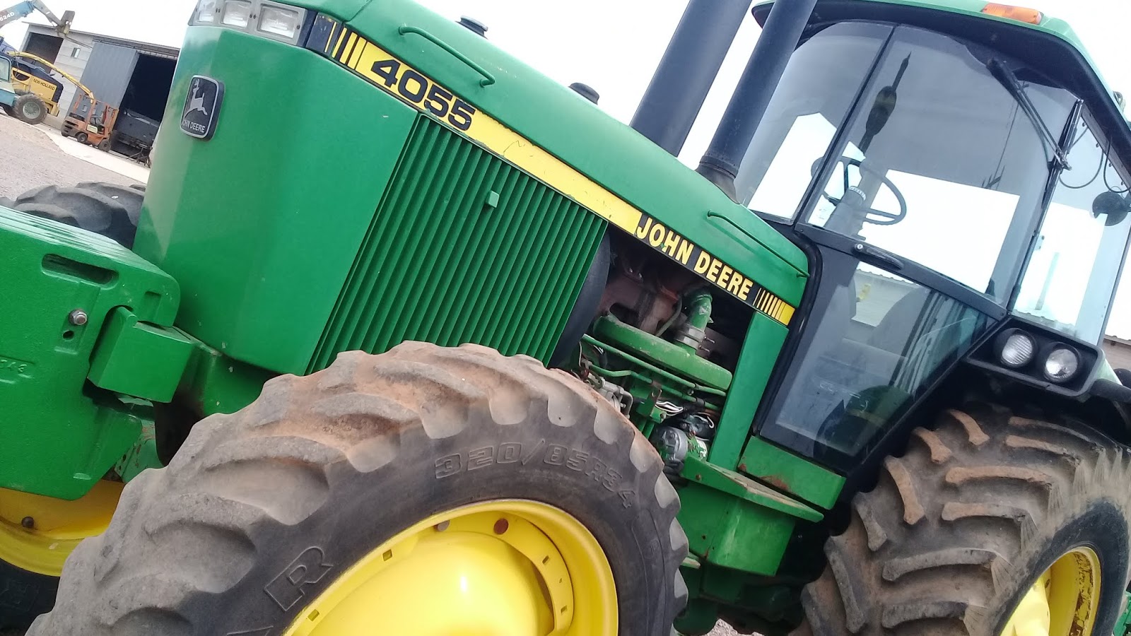 MAQUINARIA AGRICOLA INDUSTRIAL: Tractor John Deere 4055 120hp 1992 ...