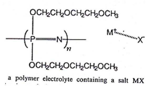 SOLID STATE ELECTROCHEMISTRY: POLYMER ELECTROLYTE