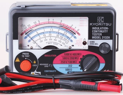 Mengenal Insulation Continuity Tester/Megger/Hipot tester ~ Buster Wolf ...