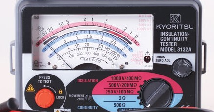 Mengenal Insulation Continuity Tester/Megger/Hipot tester ~ Buster Wolf ...