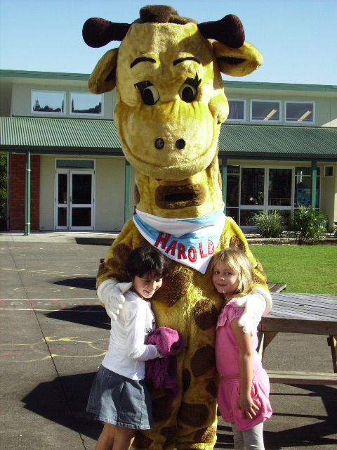 Super Six: Harold the giraffe from the Life Education Trust