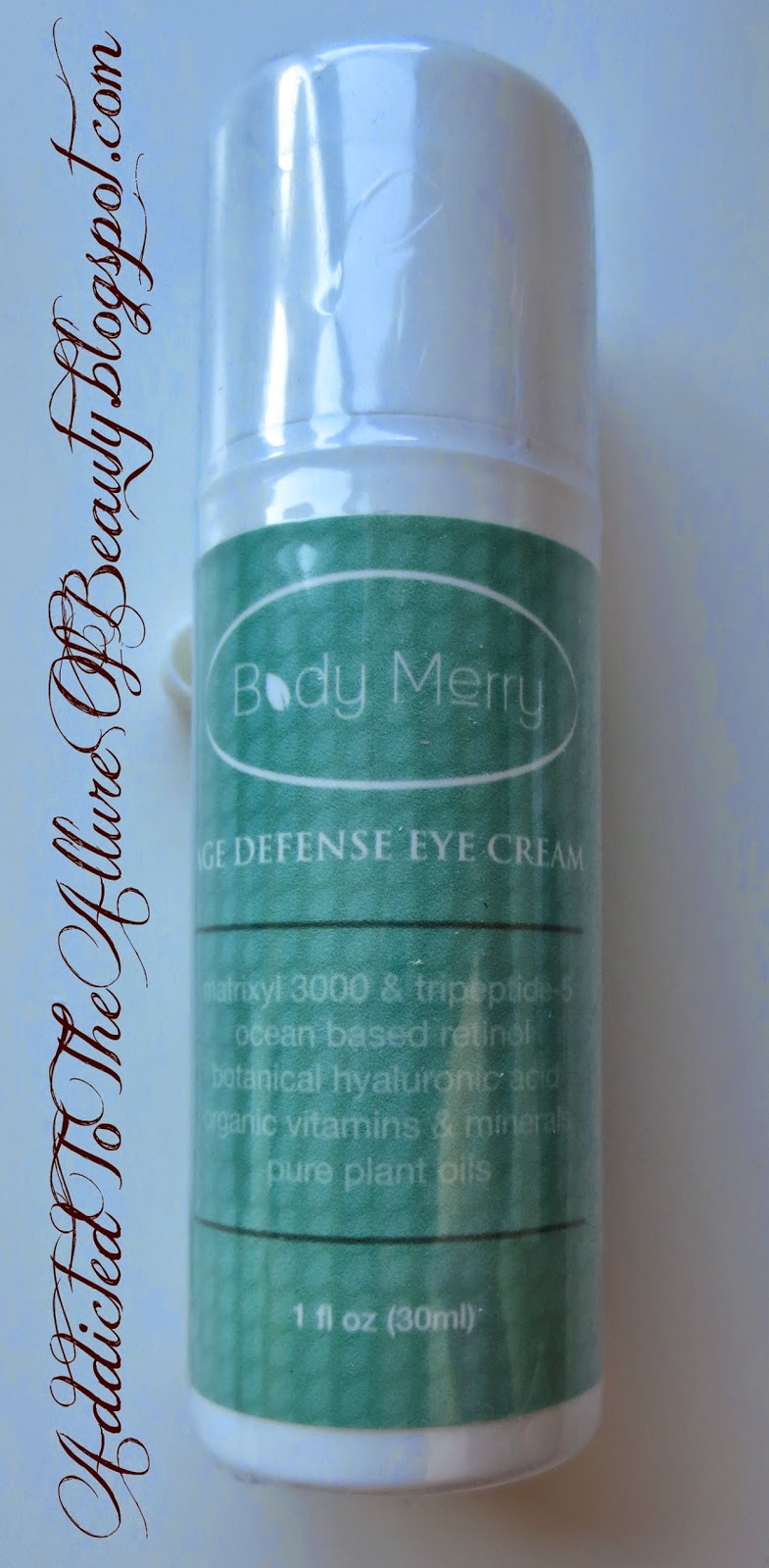 Addicted To The Allure Of Beauty...: Body Merry Cellulite Cream And Eye ...