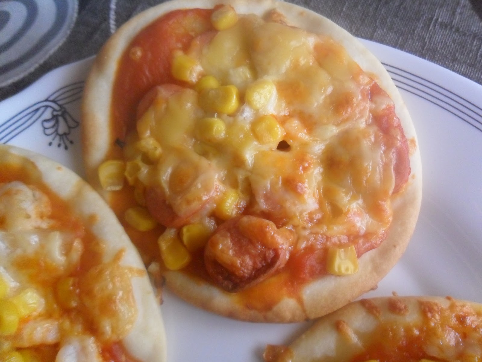 Rececatas: 4 Mini Pizzas