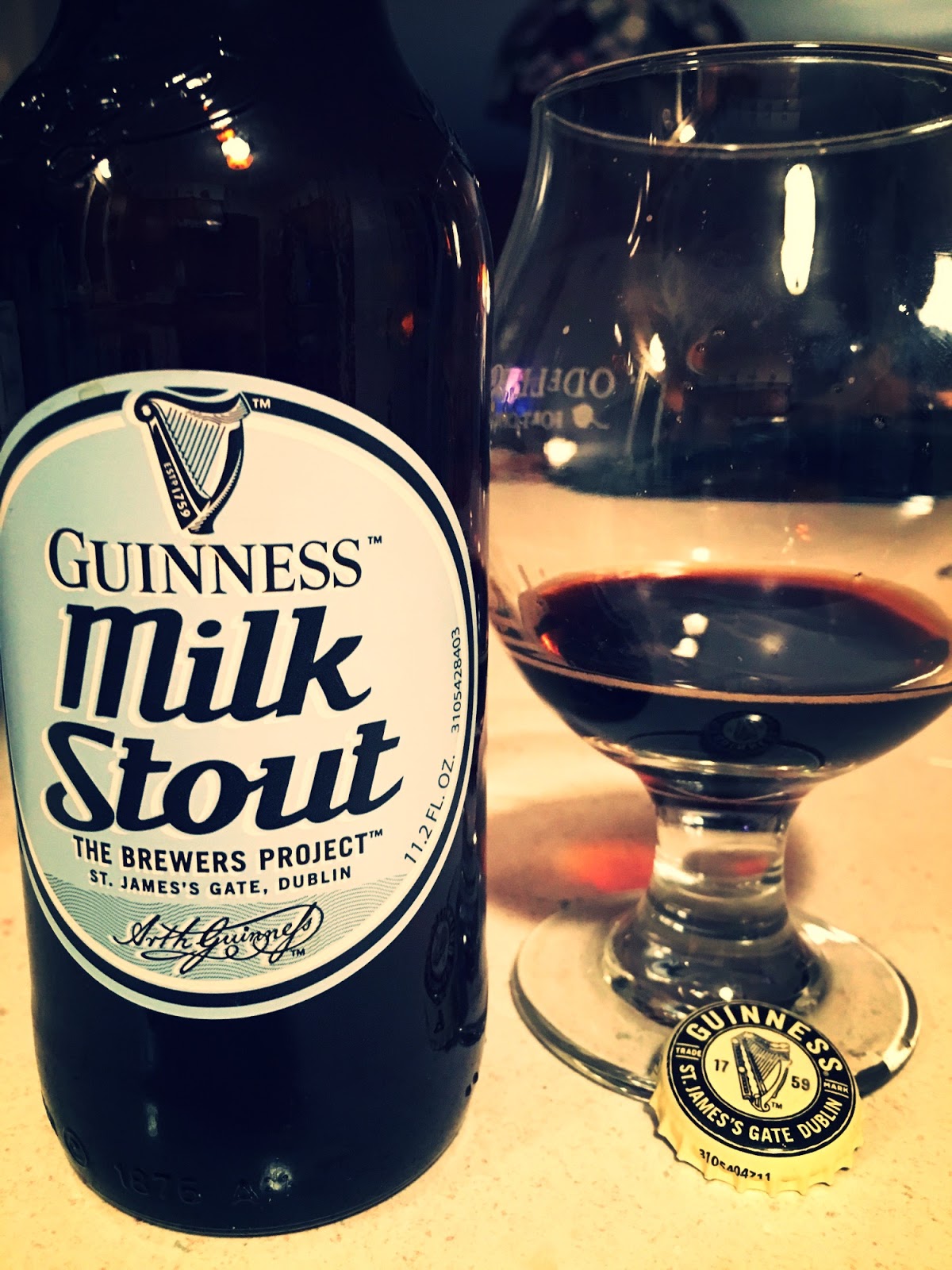 A Crafty Look: Beer Blog: Guinness Golden Ale, Rye Pale Ale & Milk ...