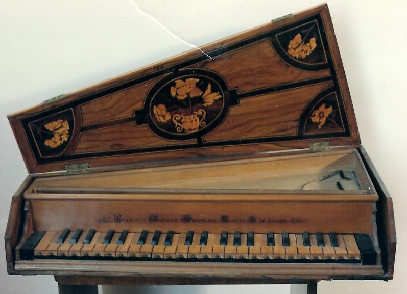 The Hans Adler Collection of Early Instruments: Menegoni Virginal or ...