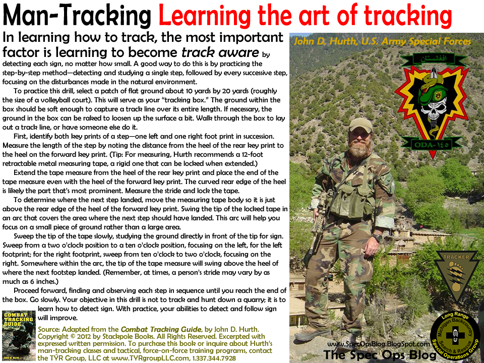 The Spec Ops Blog: MAN-TRACKING: How to use a tracking box to learn the ...