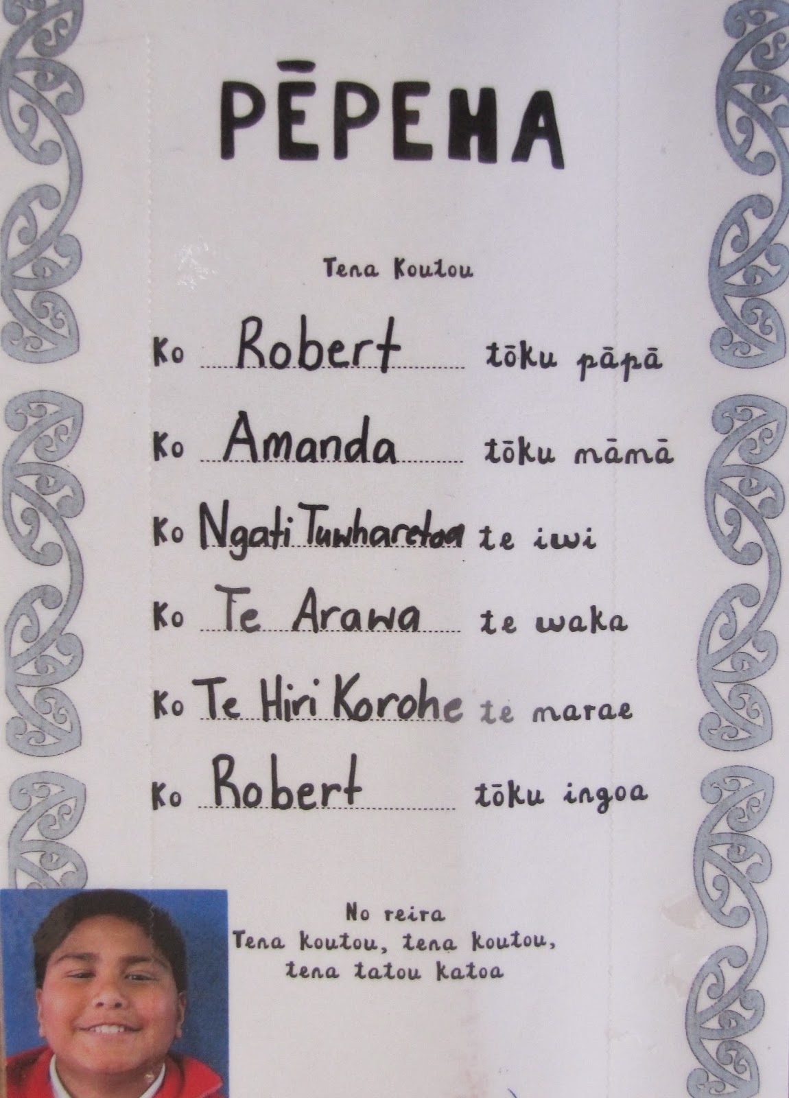 Room 10 Tokoroa Intermediate: Nga Wiki o Te Reo Maori