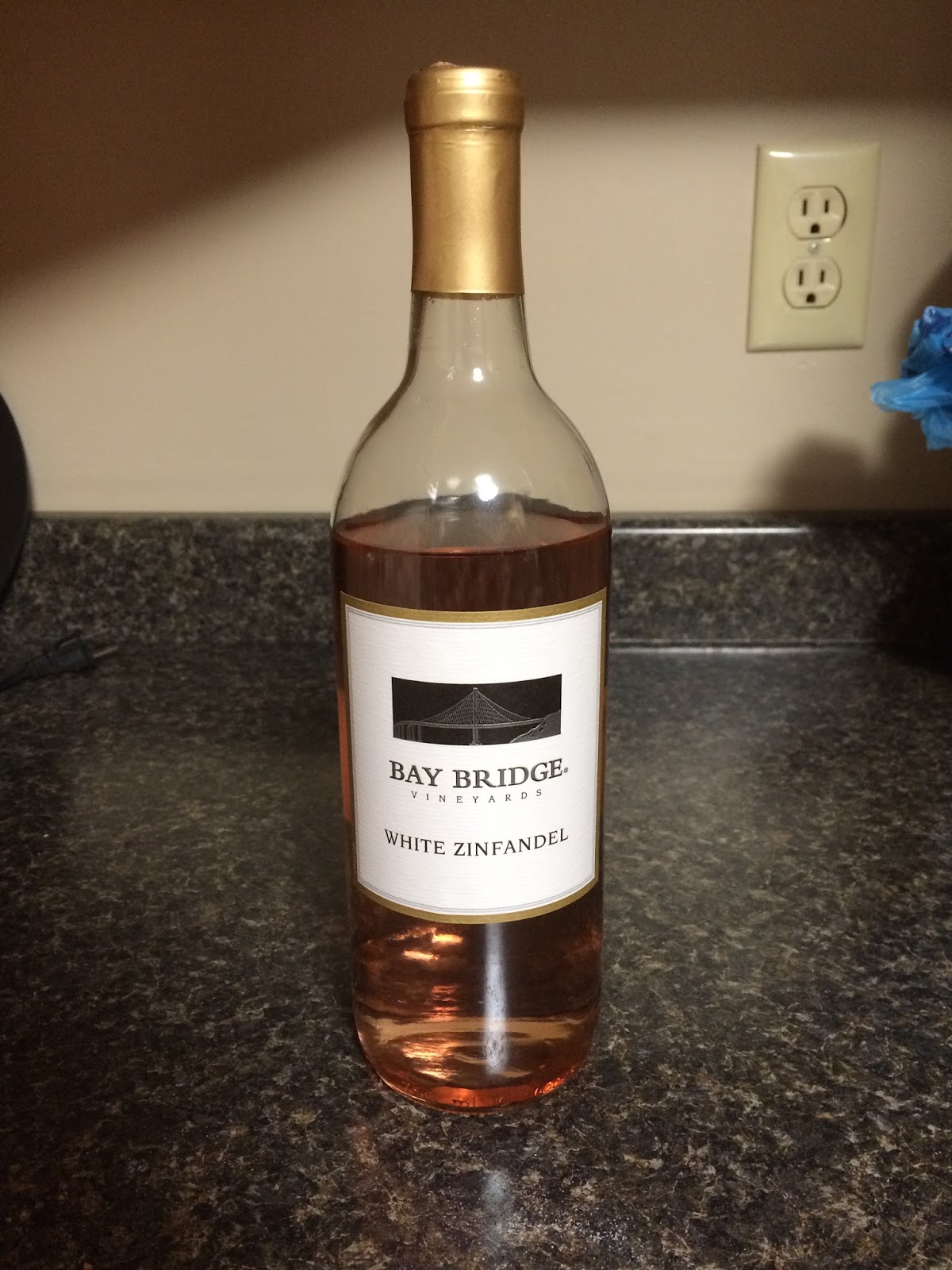 Katie's Geography of Wine Blog: Tasting Bay Bridge White Zinfandel