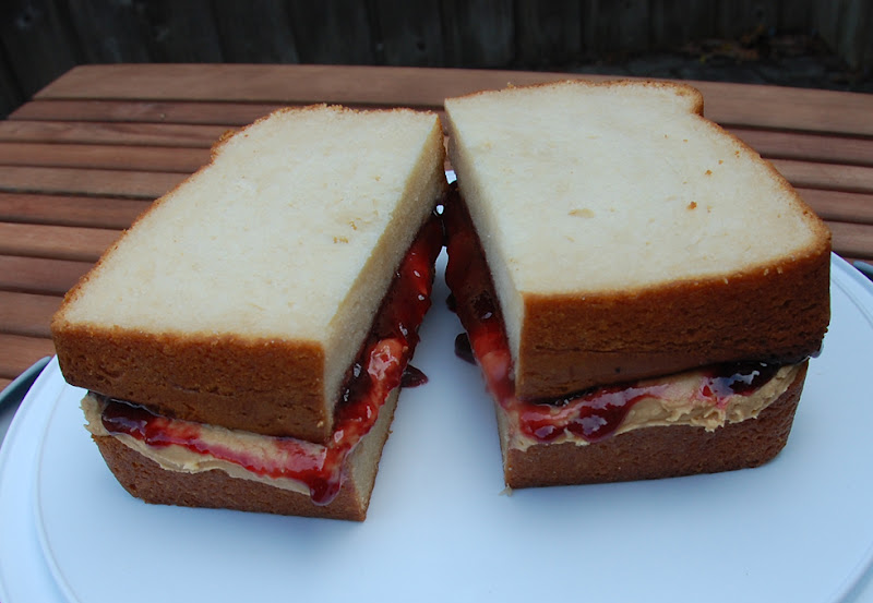 Ronna's Blog: PB&J Cake