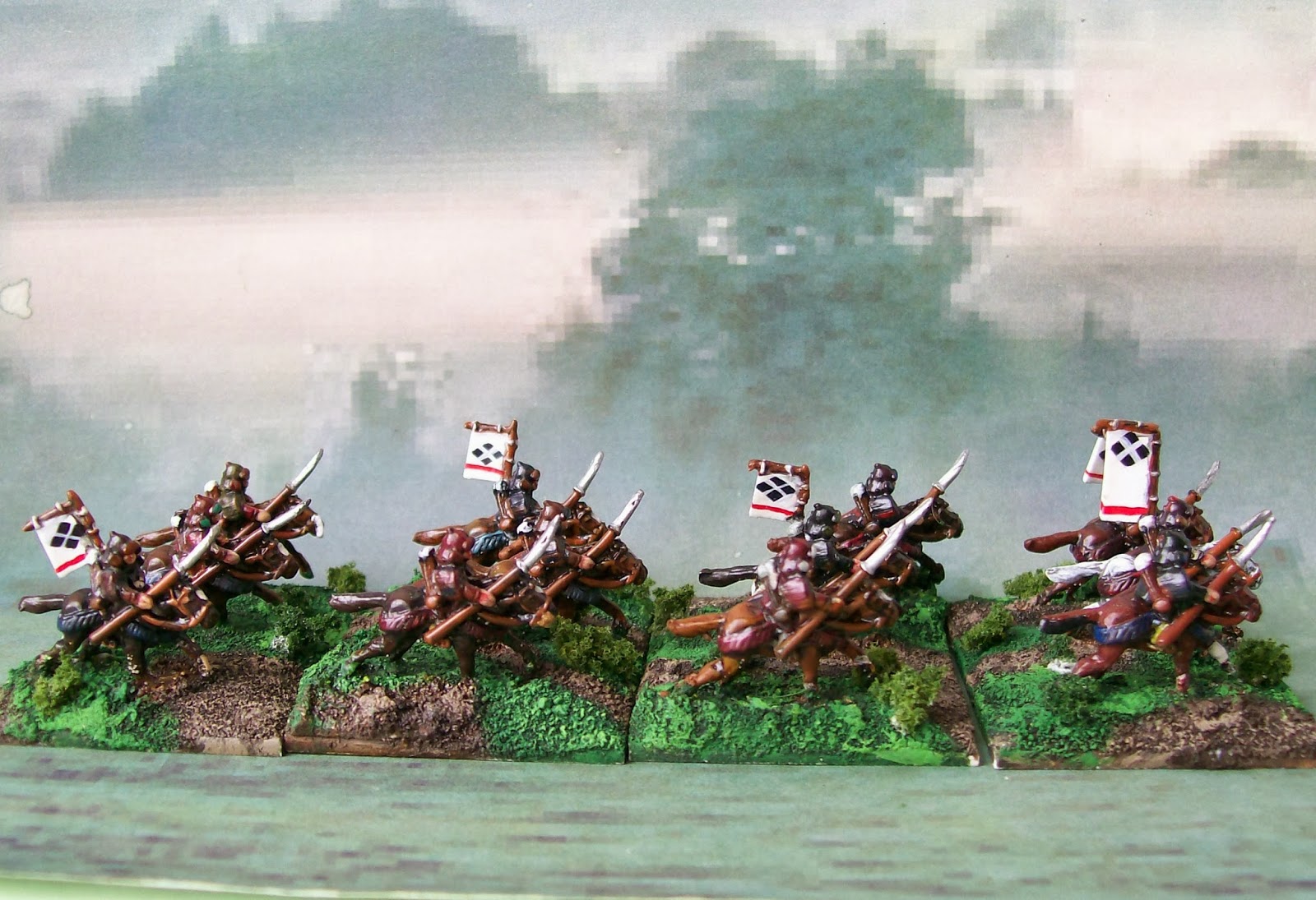 ANYTHING BUT A ONE!: 10mm Samurai Started!