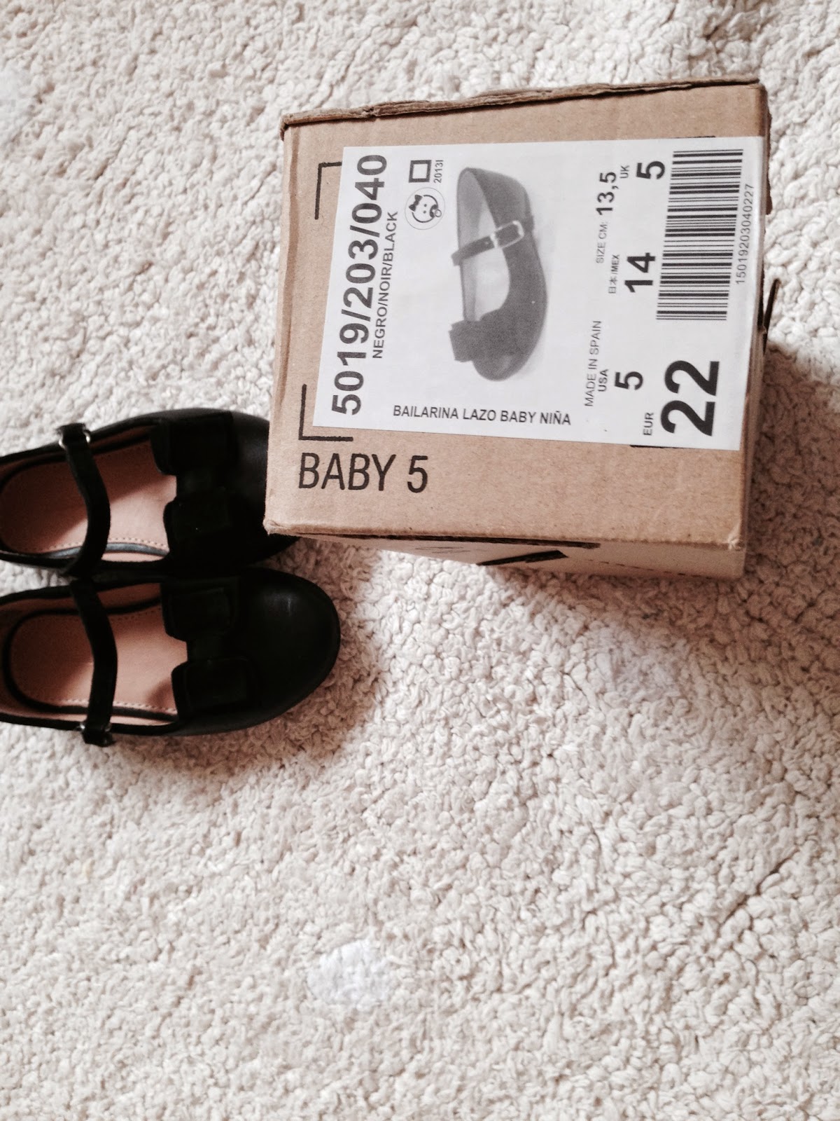 A ti te sirve? A nosotros ya no: Merceditas Zara piel color negro