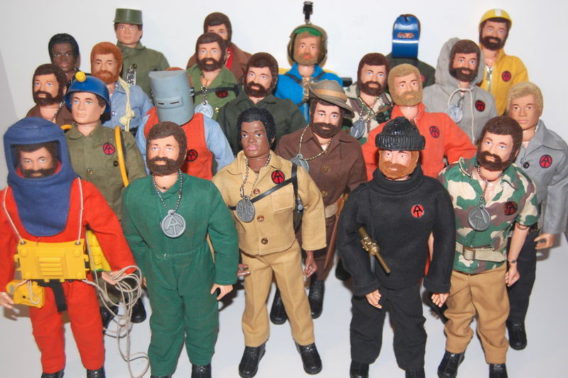 Falcon Compro Boneco Falcon velho e Gi Joe Comandos em Ação