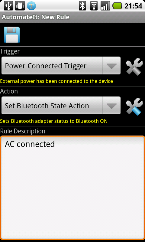 Android Muzikant: AutomateIt - Automate Your Android
